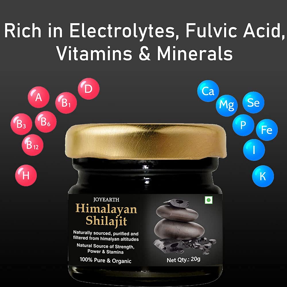 Shilajit resin for mineral balance