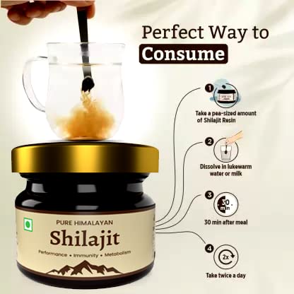 Shilajit resin for mineral balance