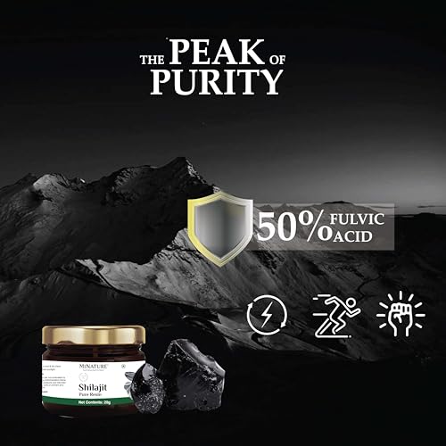 Shilajit resin for mineral balance