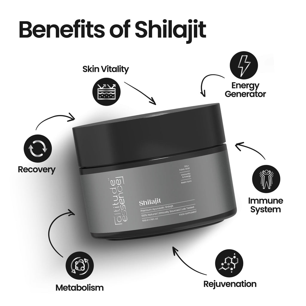 Shilajit resin for natural detox