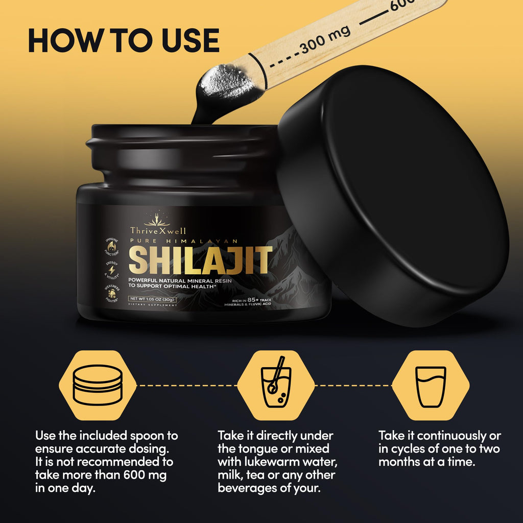 Shilajit resin for natural vitality