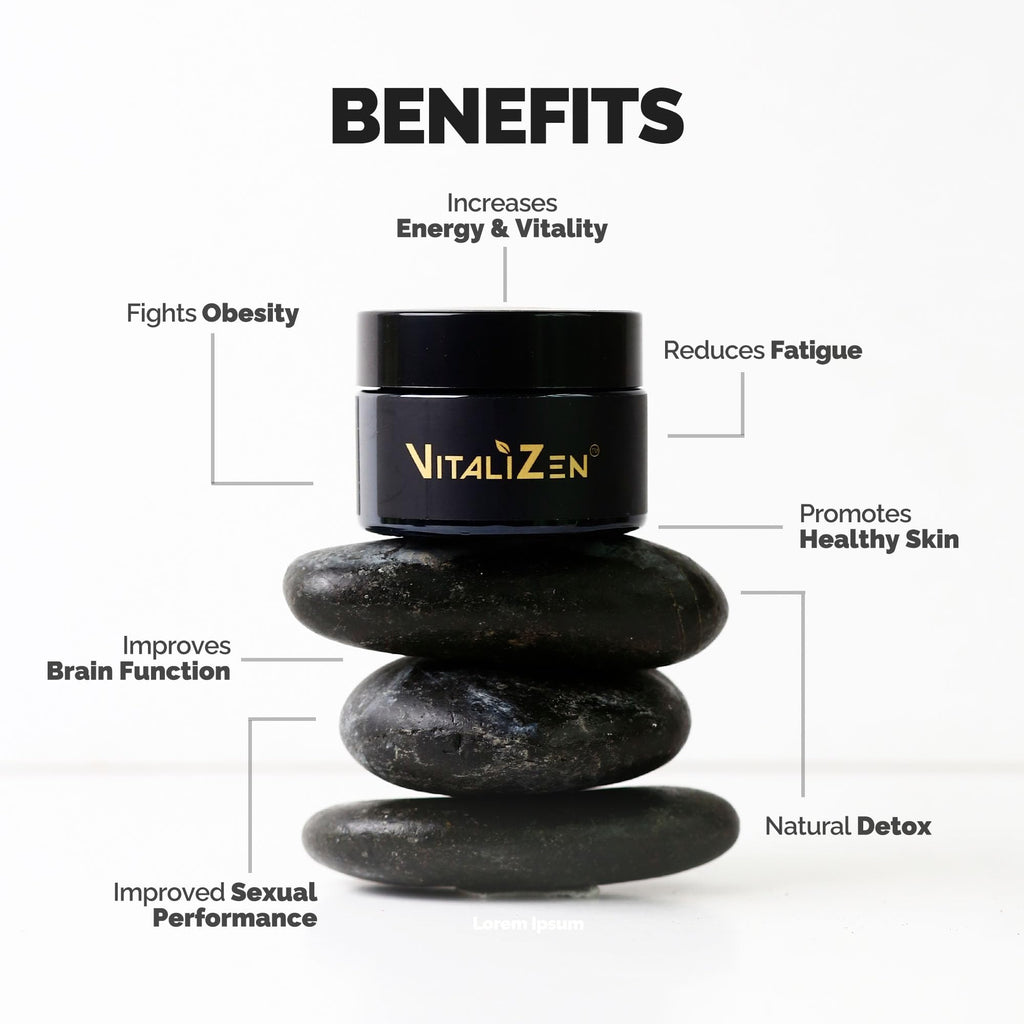 Shilajit resin for optimal health