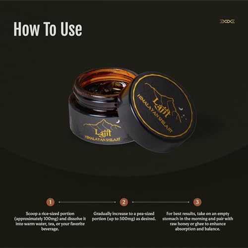 shilajit resin for overall vitality