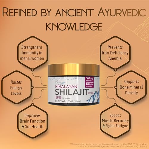 Shilajit resin for overall wellness