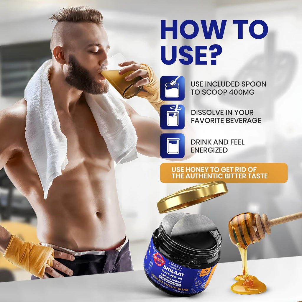 shilajit resin for overall wellness