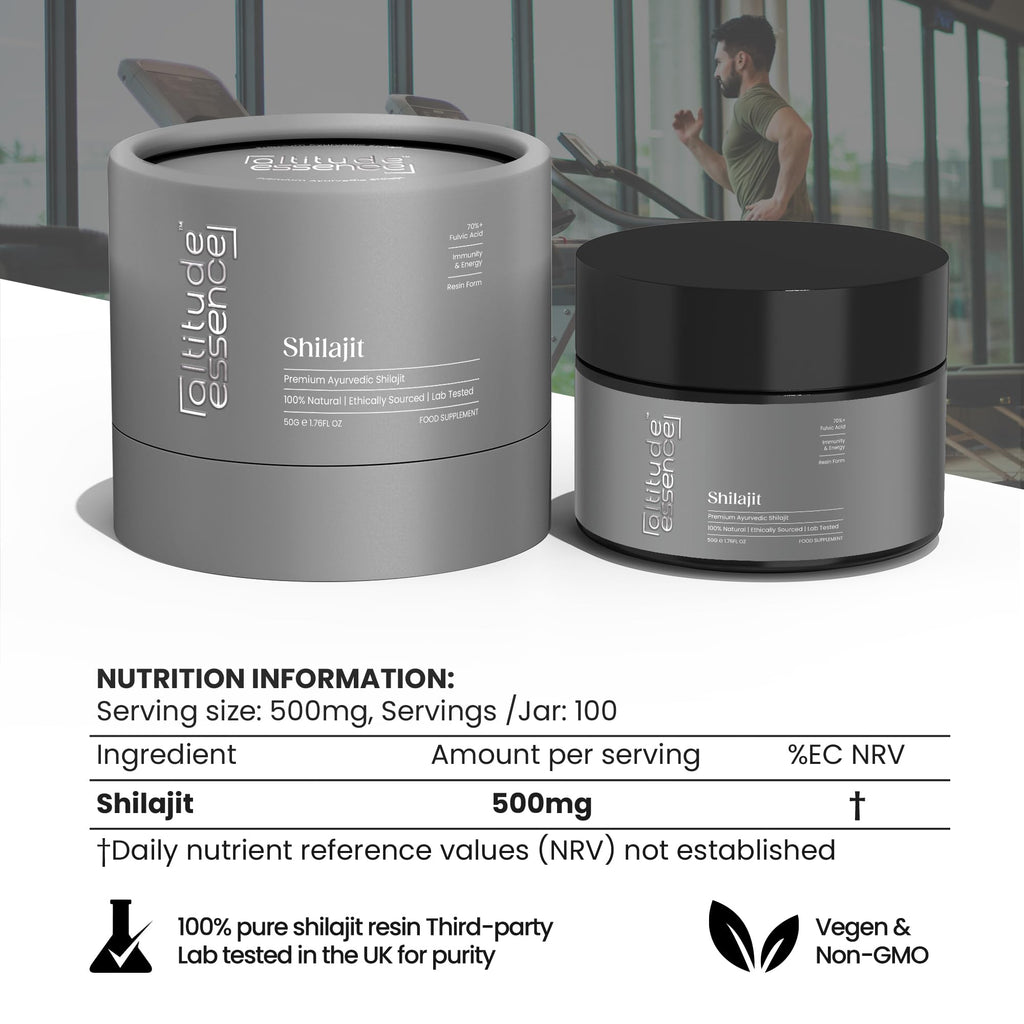 Shilajit resin for overall wellness