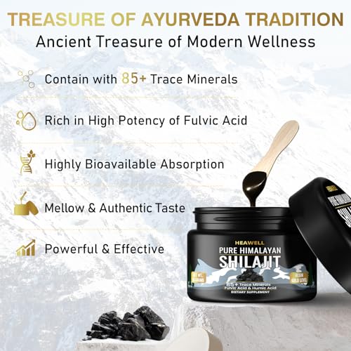 Shilajit resin for overall wellness