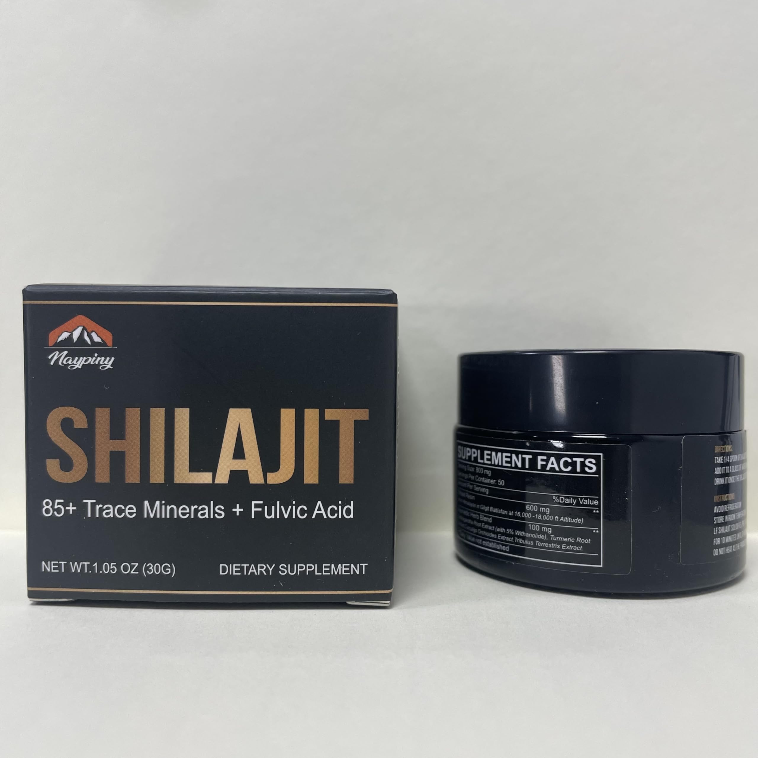 Shilajit resin for overall wellness