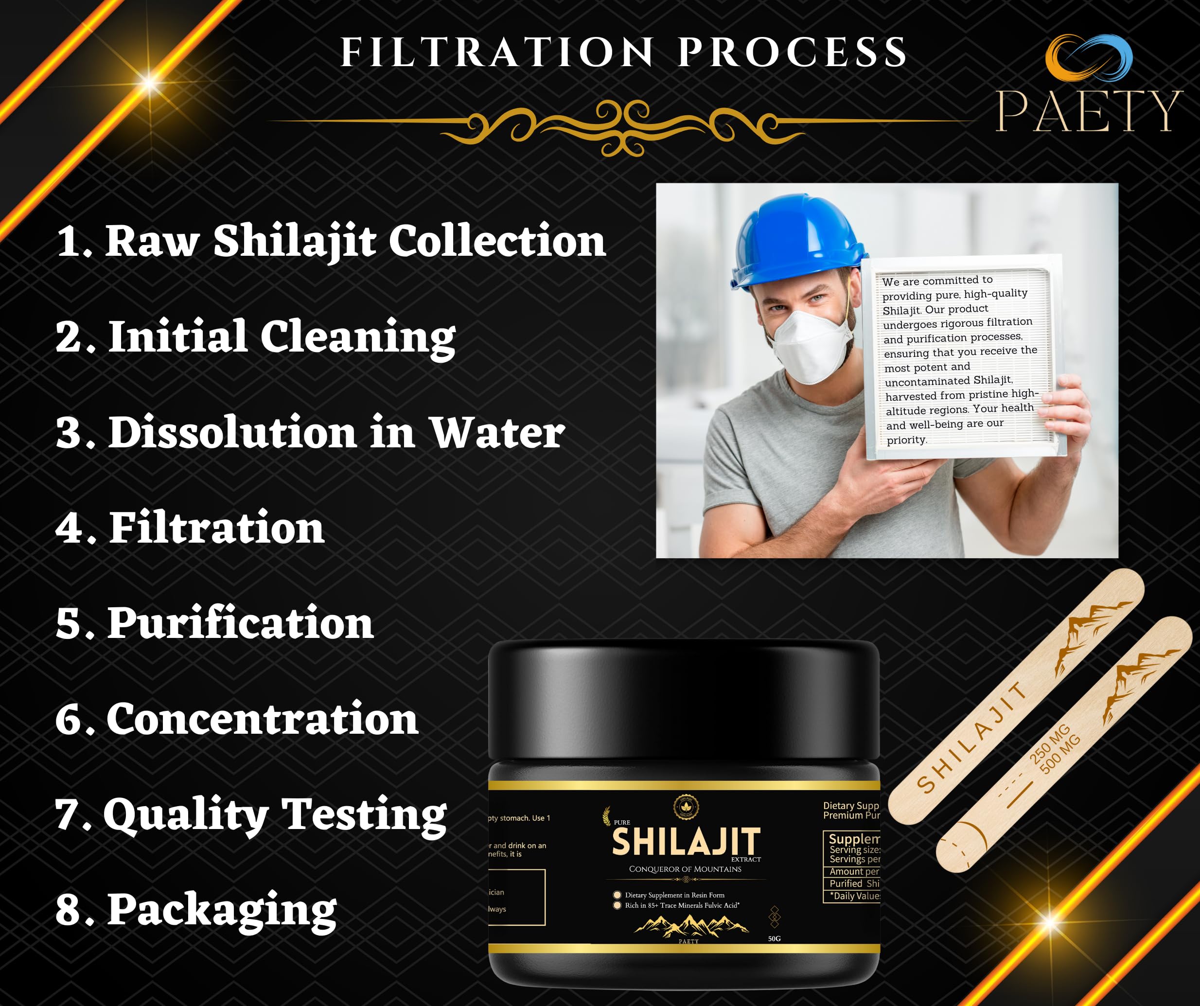 shilajit resin for stress relief
