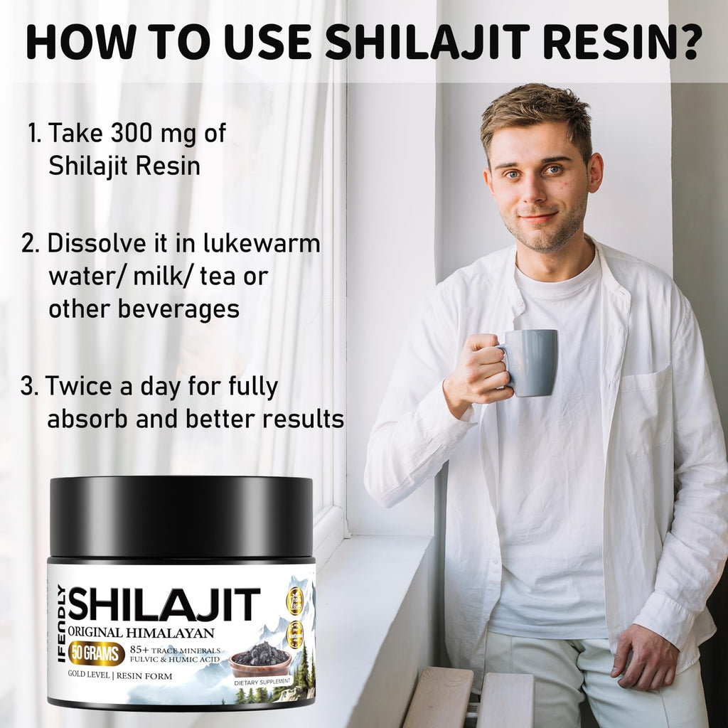shilajit resin for stress relief