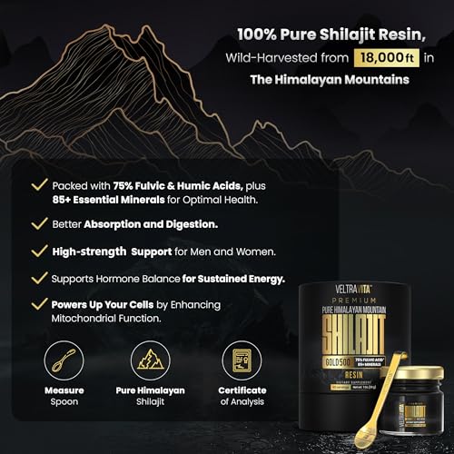 shilajit resin for vitality boost