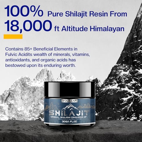 shilajit resin for vitality enhancement