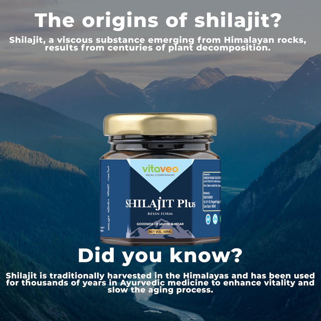 Shilajit resin for vitality
