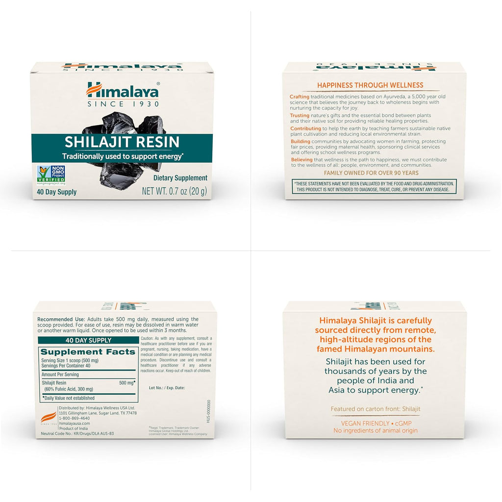 shilajit resin for vitality