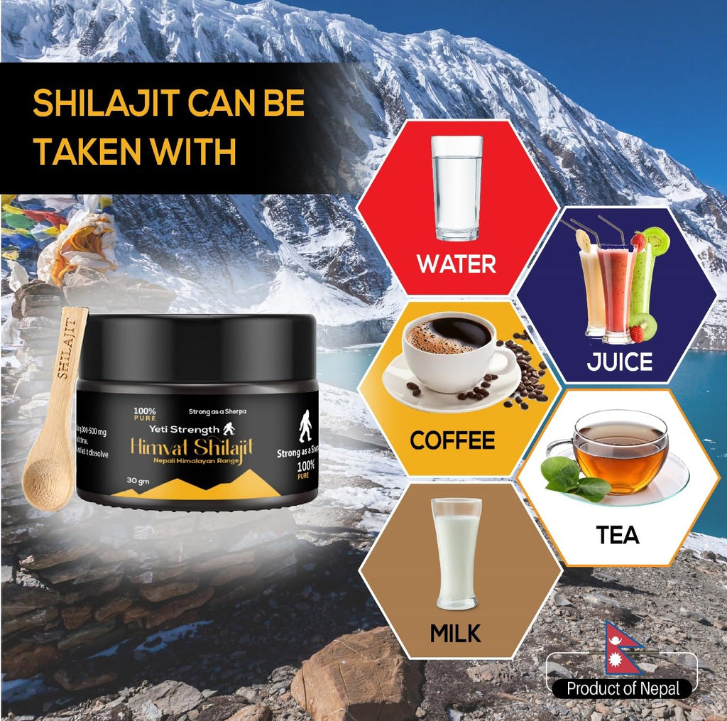 Shilajit resin for vitality