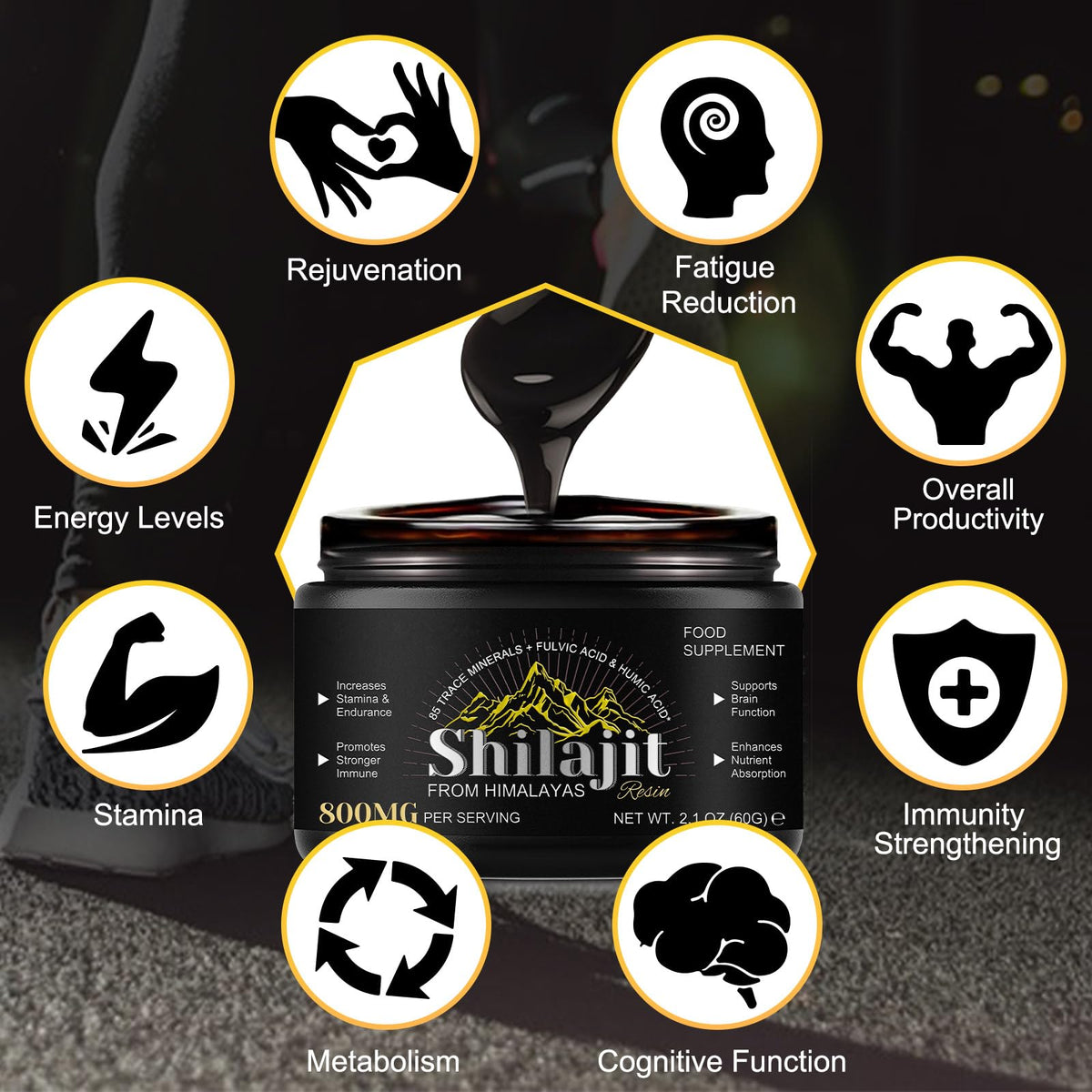 shilajit resin for vitality