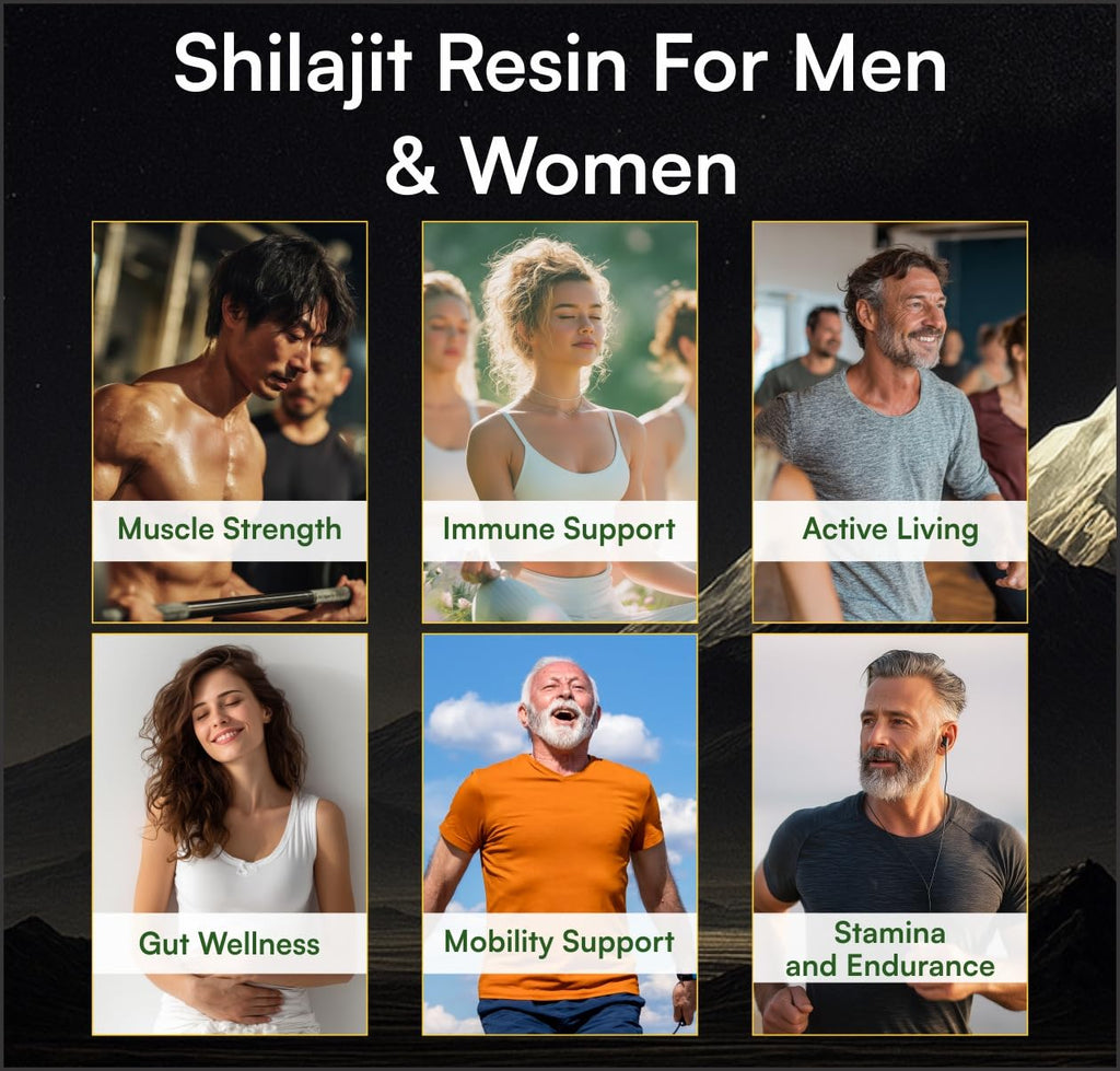 Shilajit resin for wellness