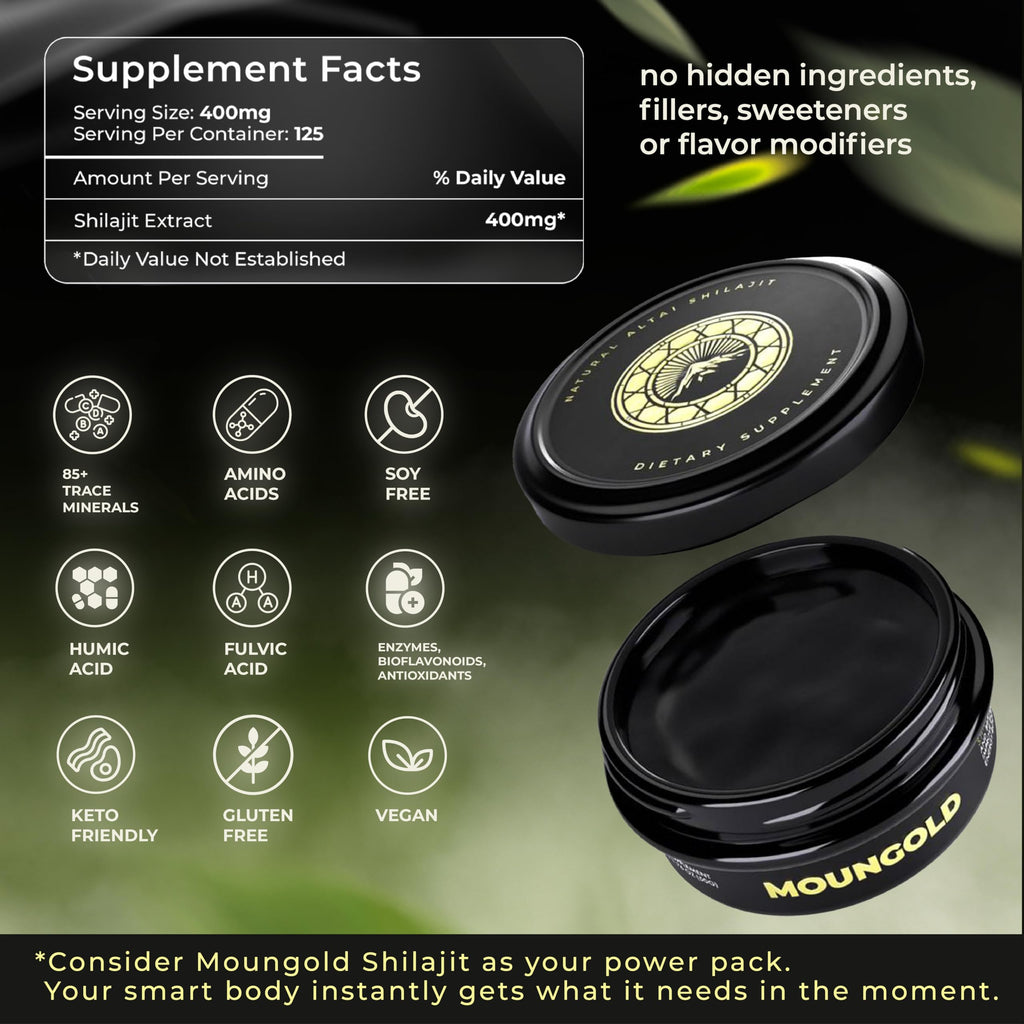 shilajit resin health benefits