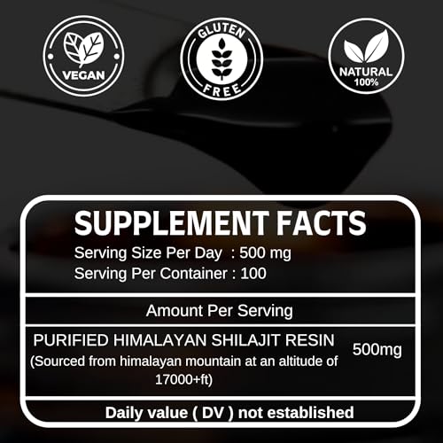 Shilajit resin packed with nutrients