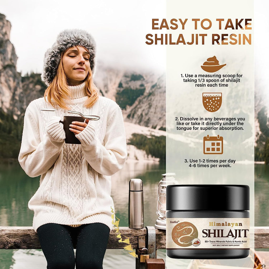 Shilajit resin rich in minerals