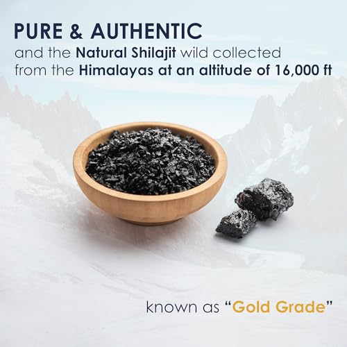 Shilajit resin with 85+ minerals
