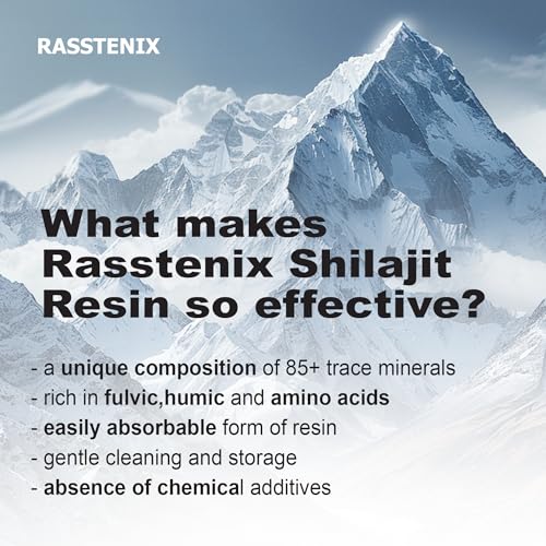 Shilajit resin with 85+ minerals