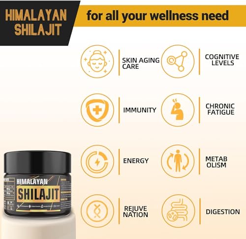 Shilajit resin with 85+ minerals