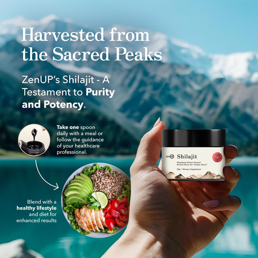 shilajit resin with 85+ trace minerals
