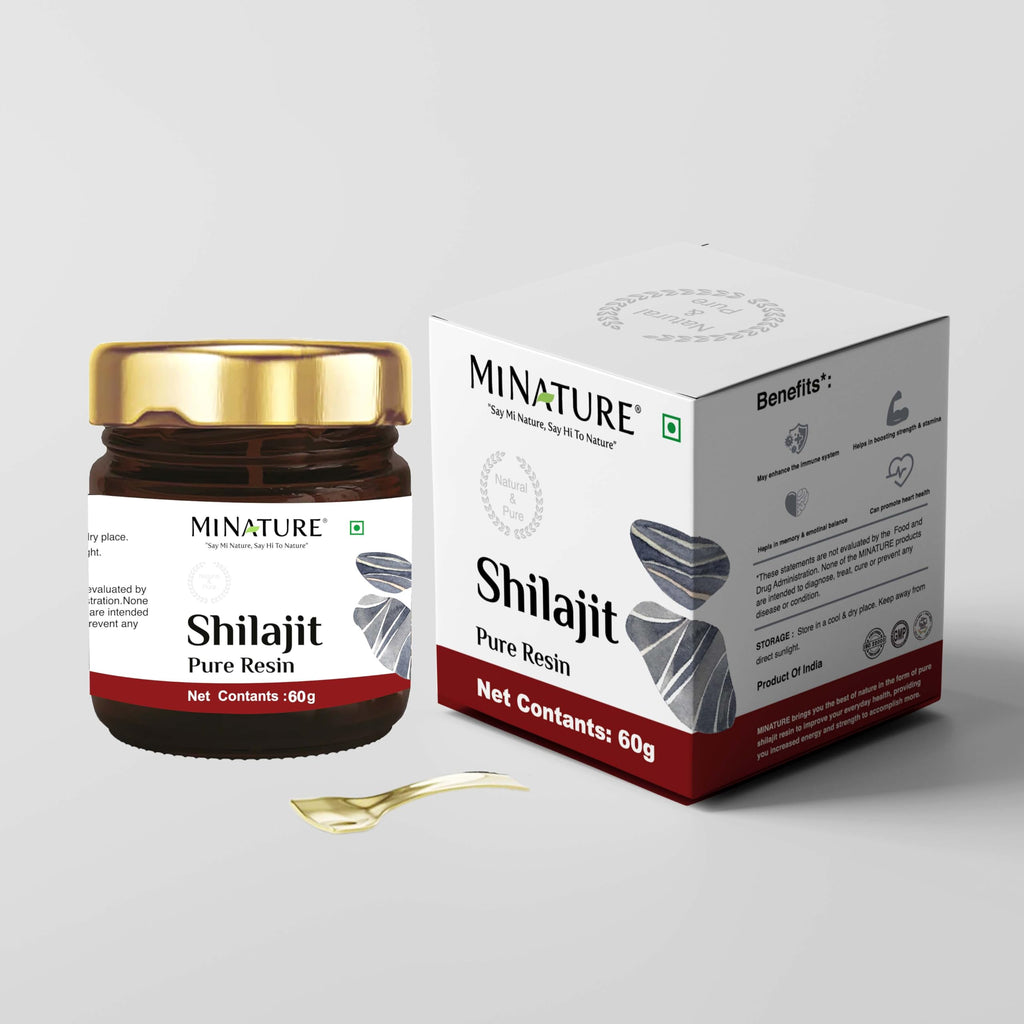 Shilajit resin with amino acids