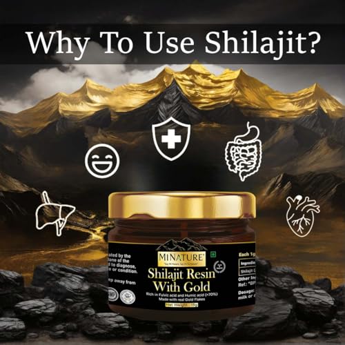 Shilajit resin with essential minerals