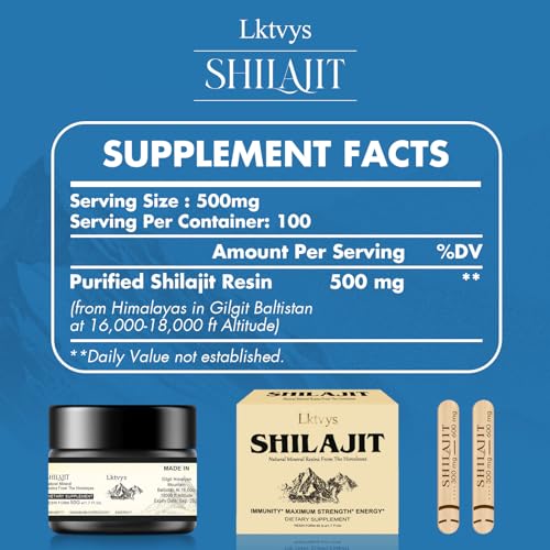 Shilajit resin with essential trace minerals