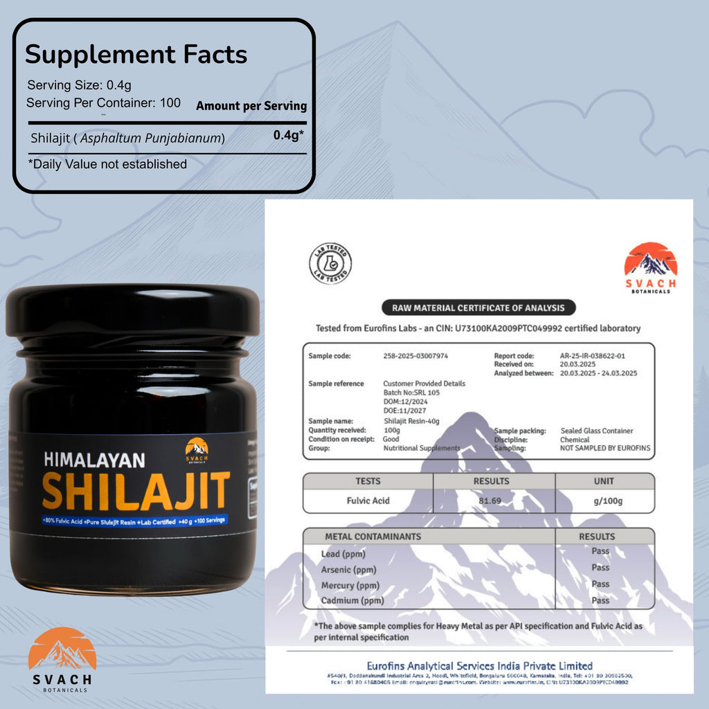 shilajit resin with fulvic acid