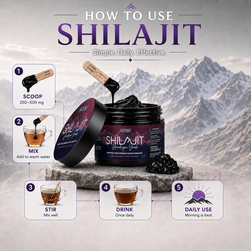 shilajit resin with fulvic acid