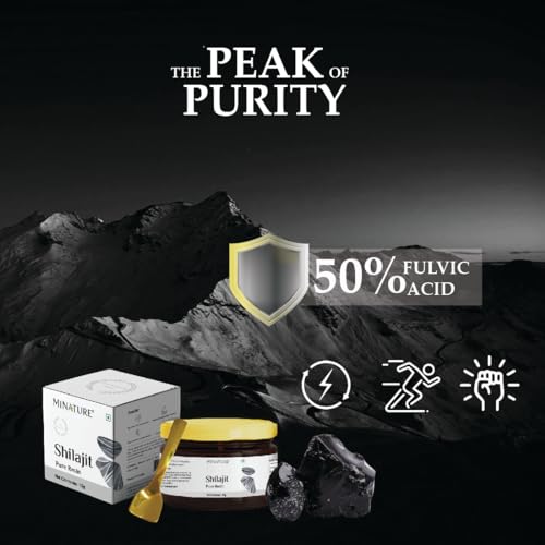 shilajit resin with included spoon