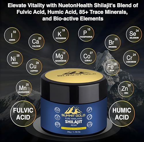 shilajit resin with included spoon