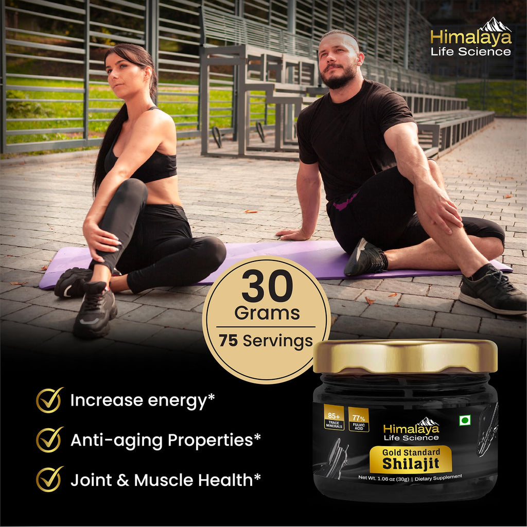 shilajit resin with trace minerals