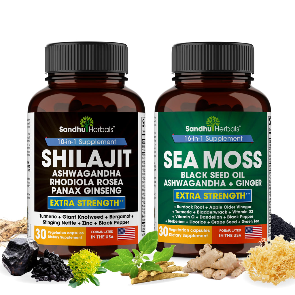 Shilajit Sea Moss health benefits