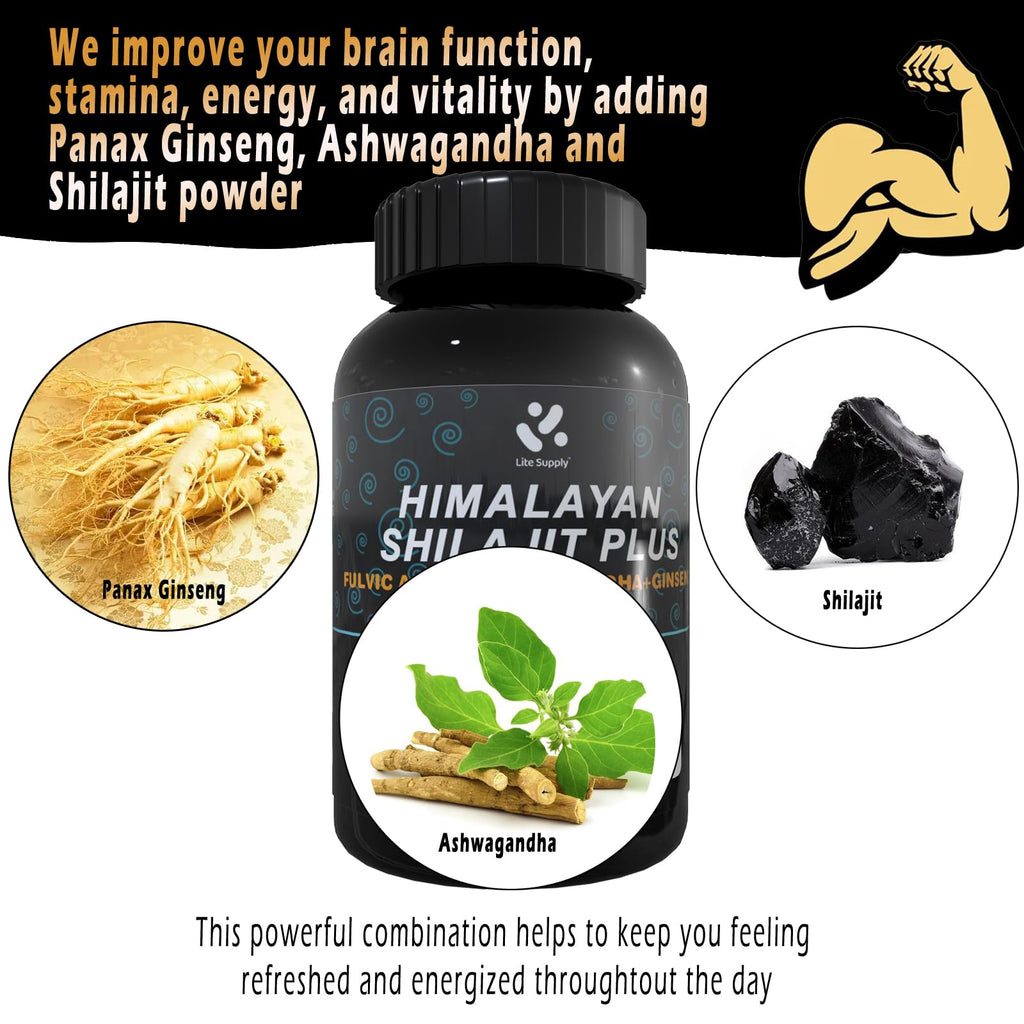 Shilajit supplement boosts energy levels