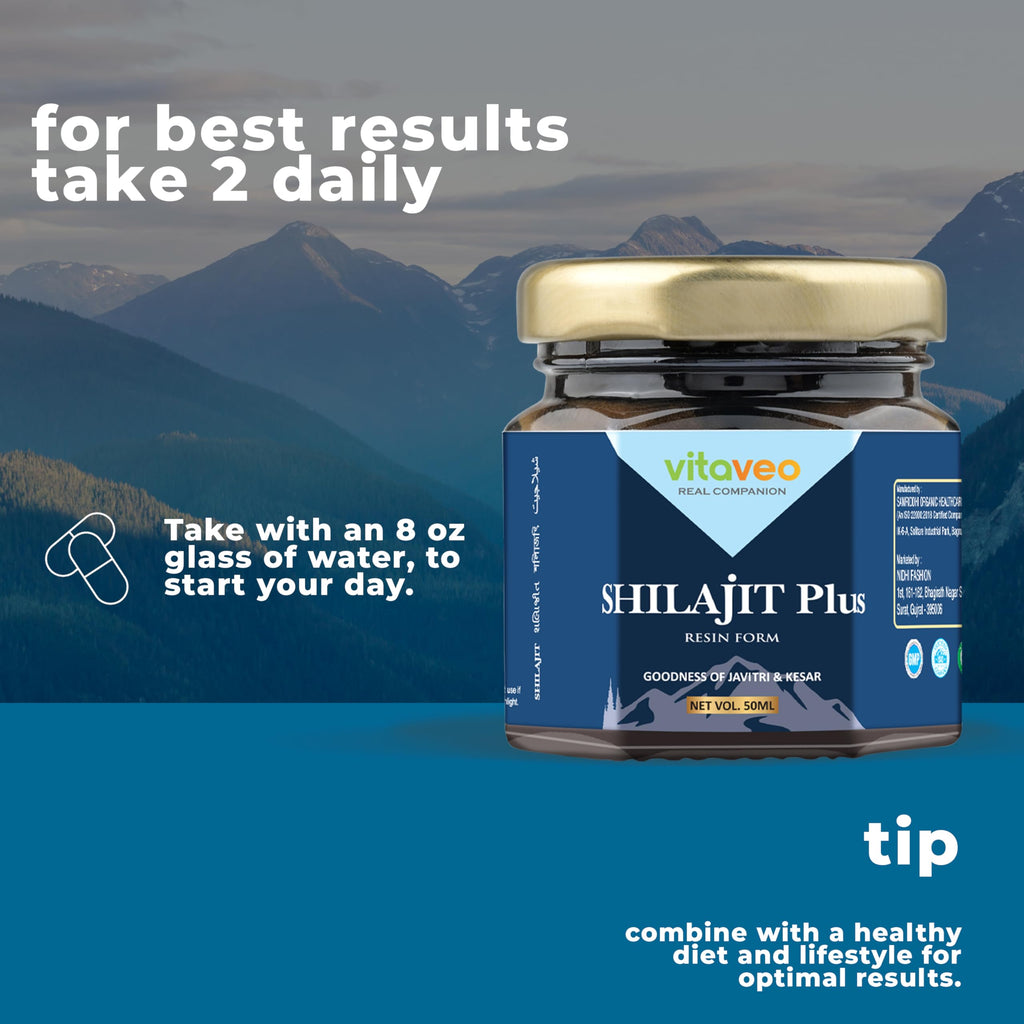Shilajit supplement for better absorption