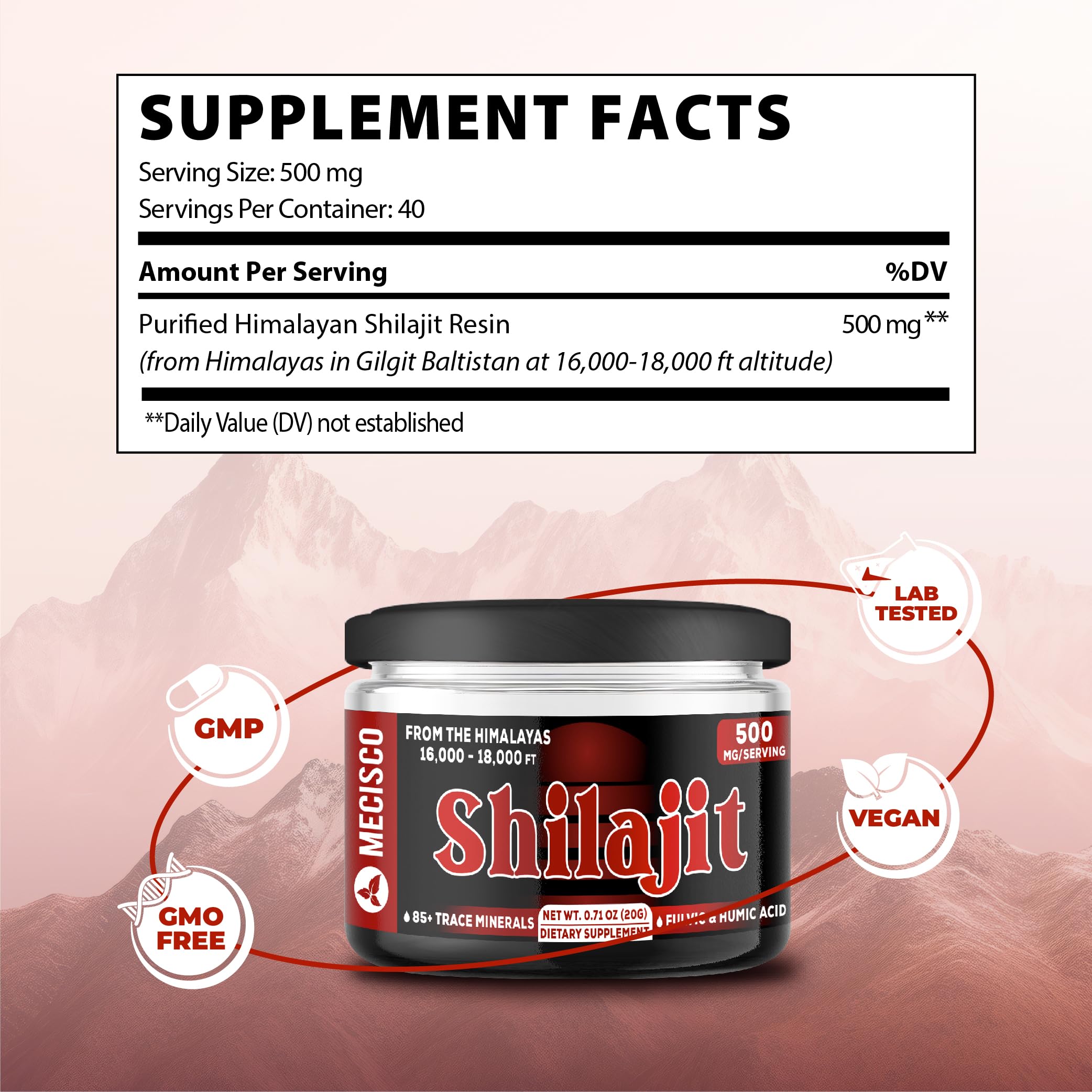 Shilajit supplement for immunity