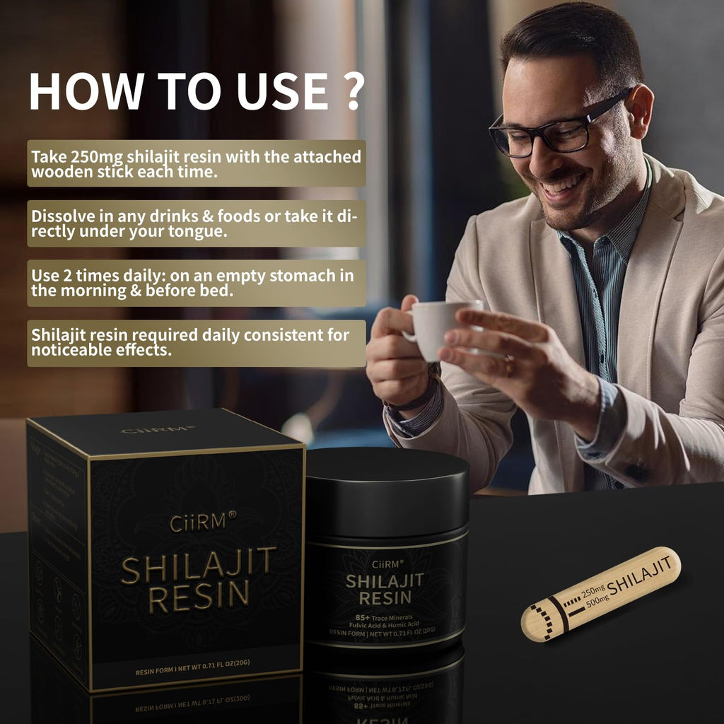 Shilajit supplement for men’s health