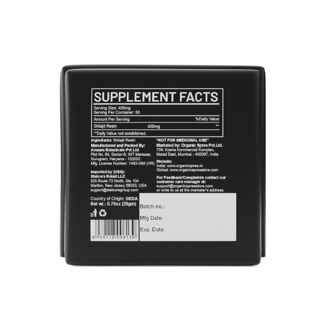 shilajit supplement for optimal health