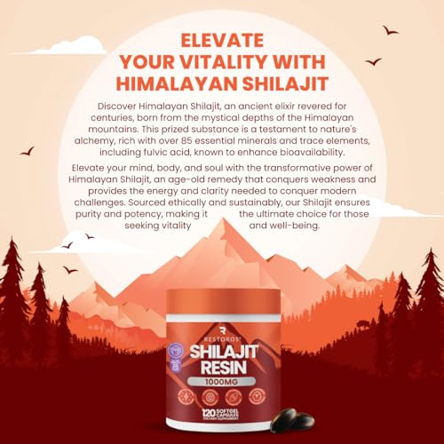 Shilajit supplement for overall health