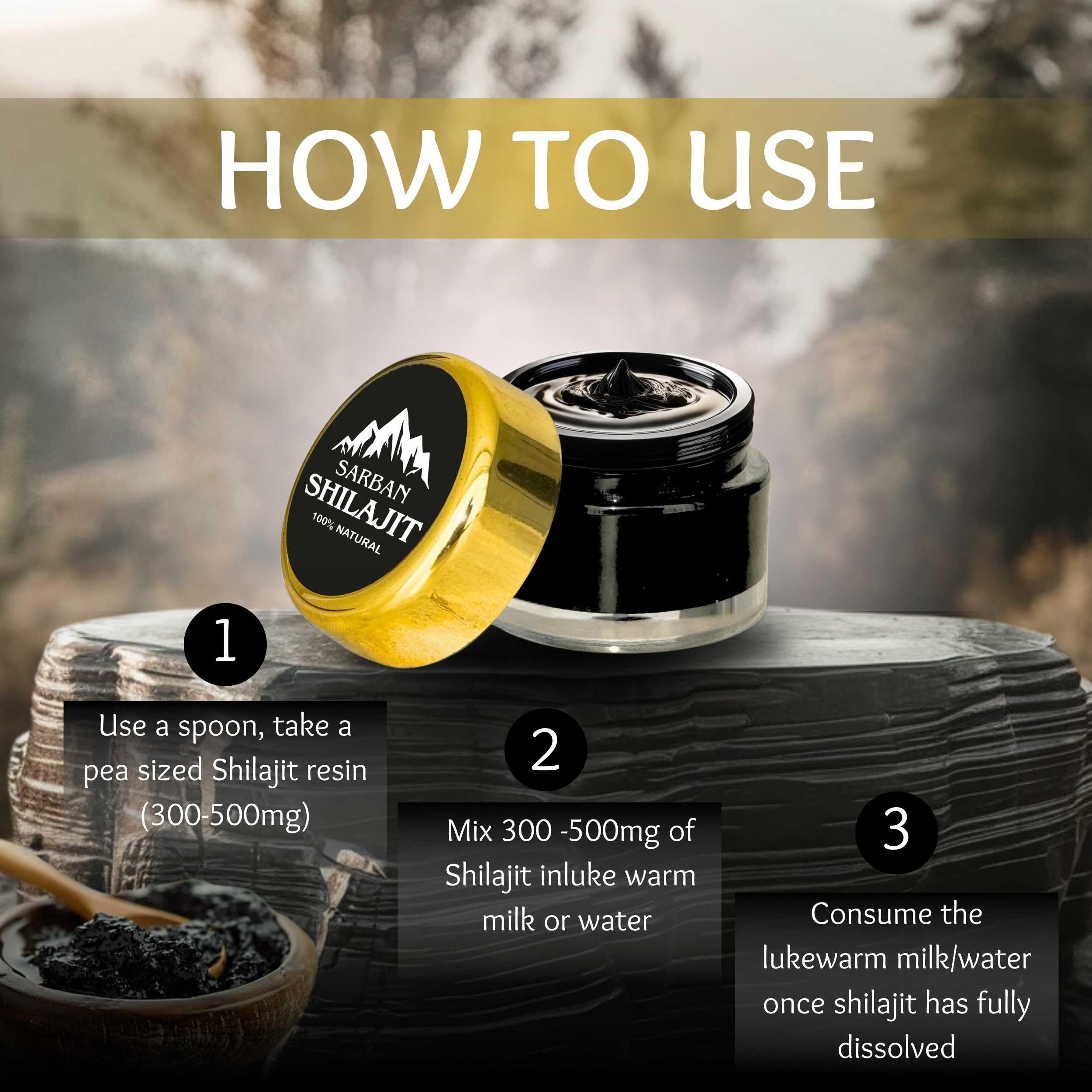 shilajit supplement for vitality