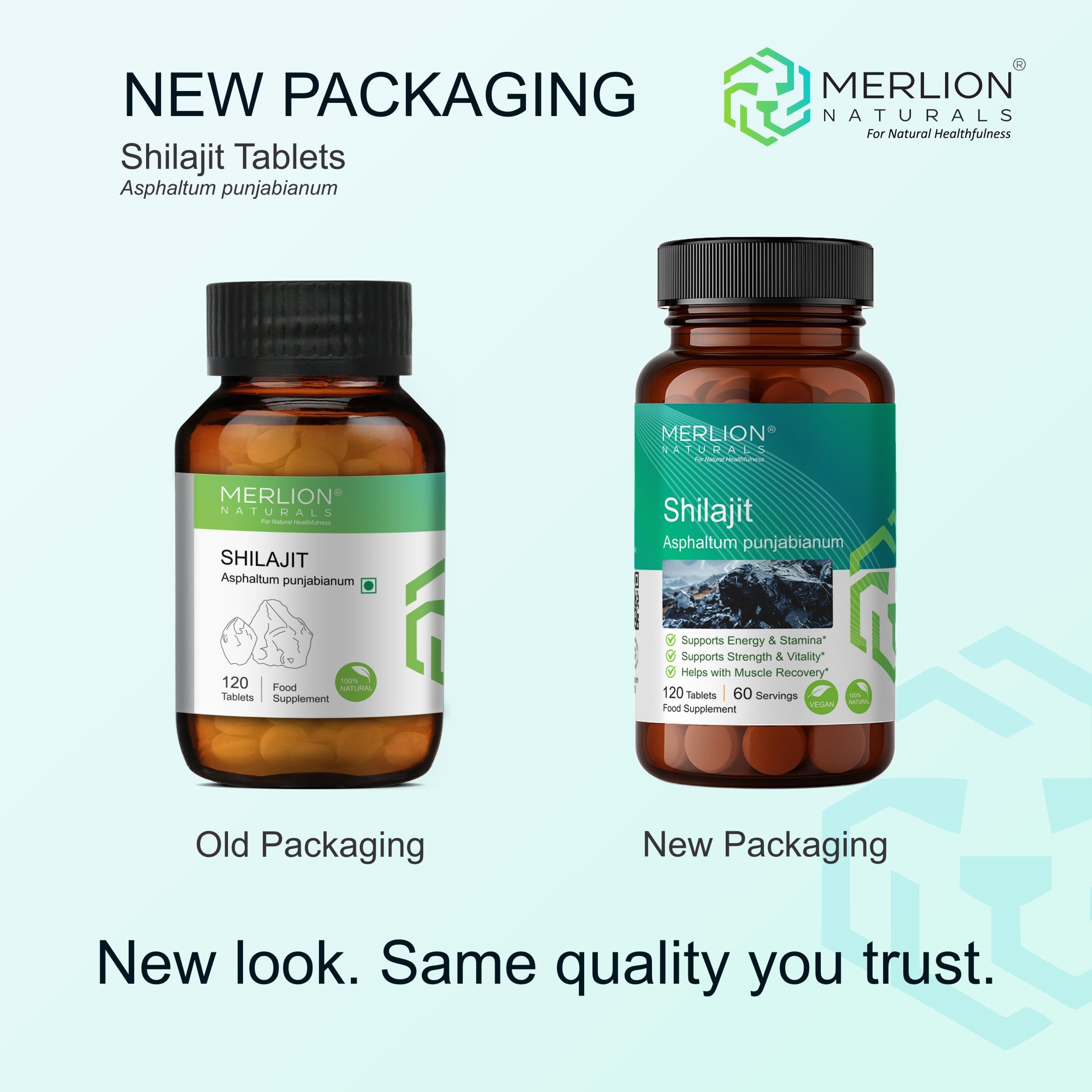 Shilajit tablets for improved vitality