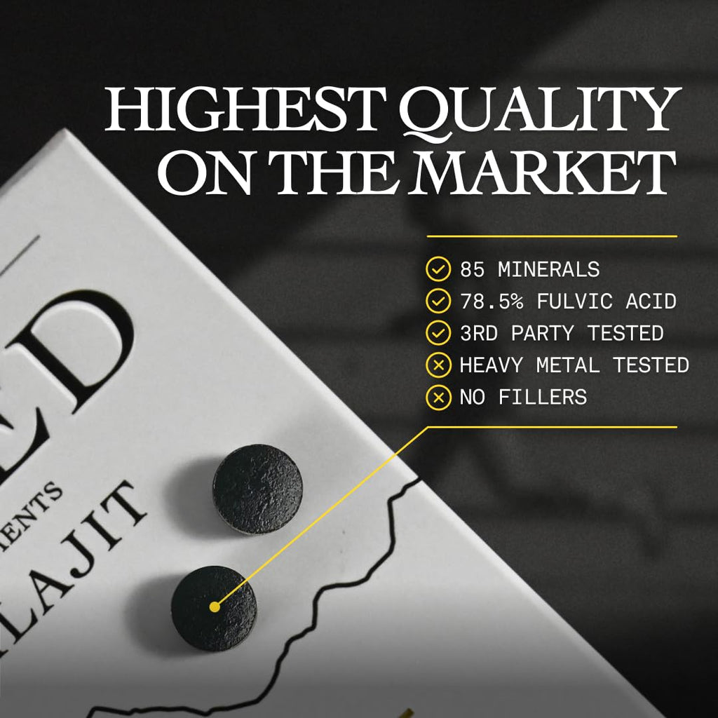 Shilajit tablets for men and women