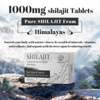 Shilajit tablets for vitality
