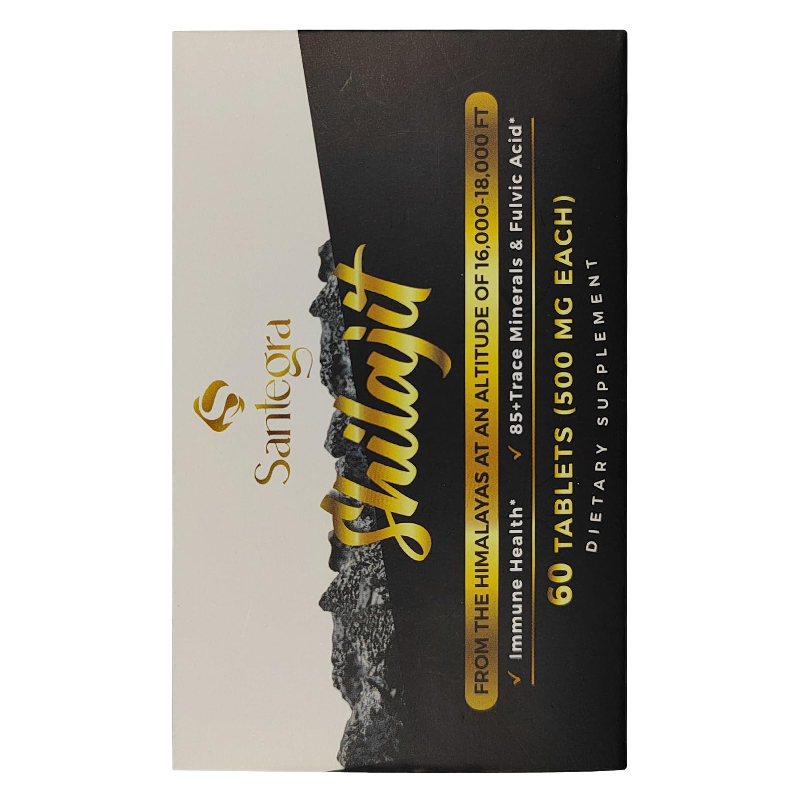Shilajit tablets with essential minerals