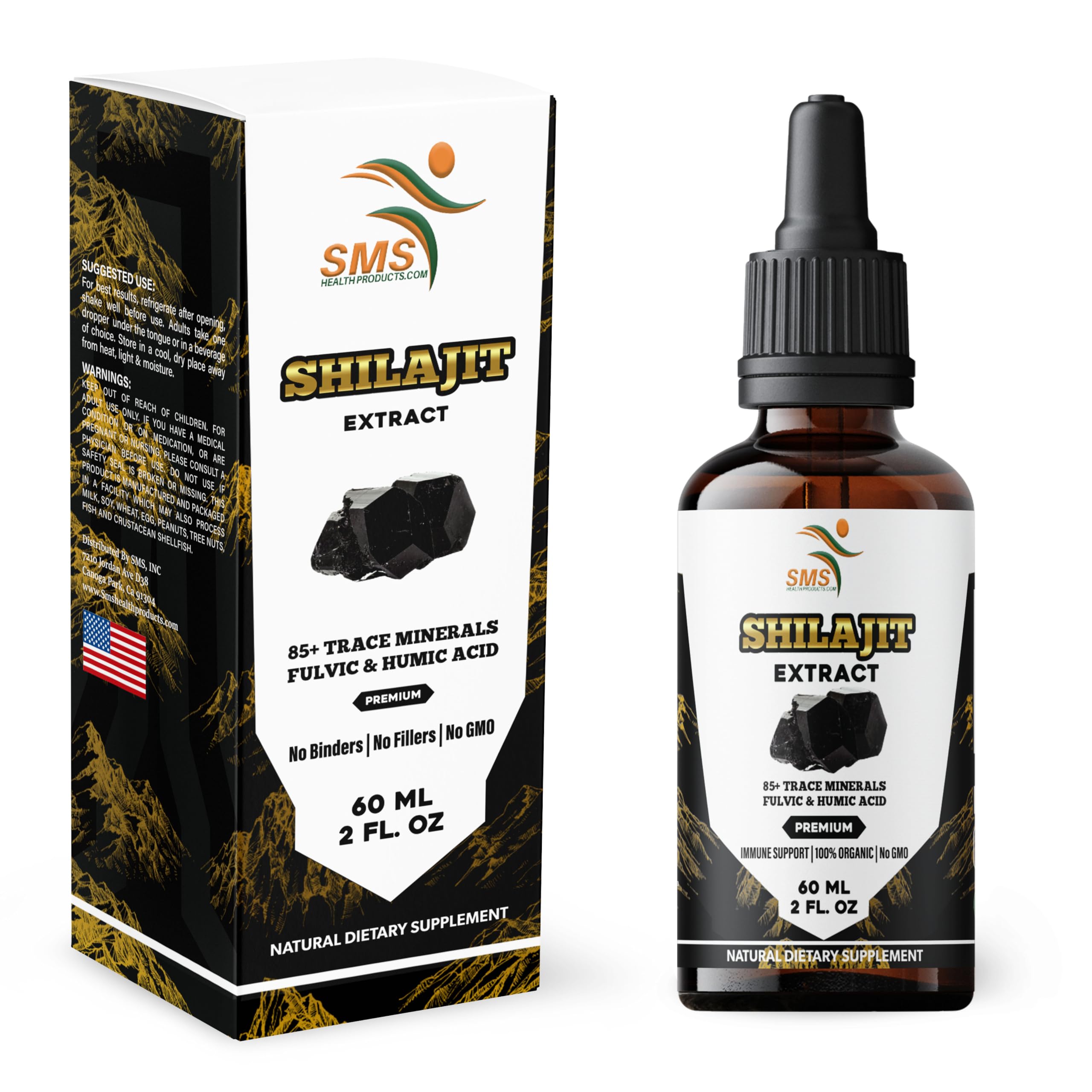 Shilajit trace minerals drops