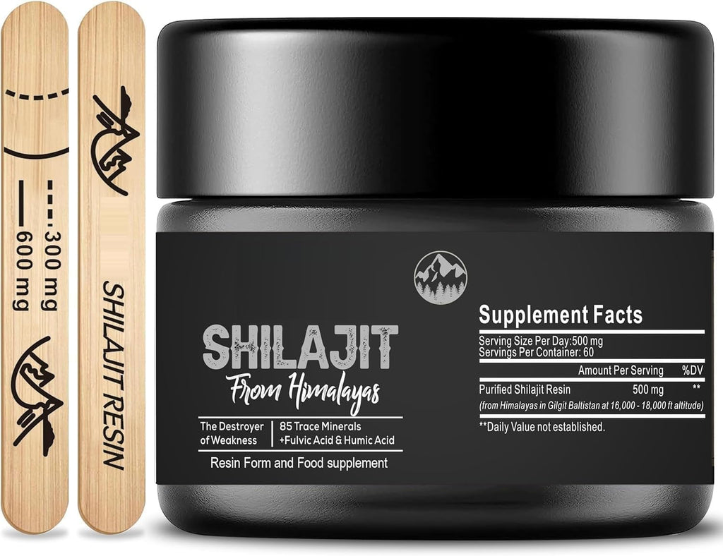 Shilajit trace minerals for energy
